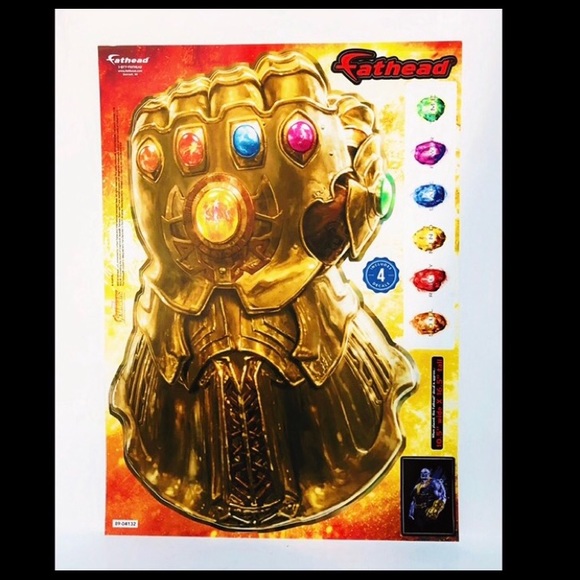 fathead | Wall Decor | Fathead Infinity Gauntlet Wall Decals | Poshmark
